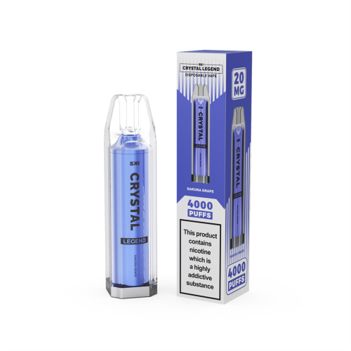 Crystal Legend 4000 퍼프 일회용 Vape, Bossgoo.com의 고품질 Crystal Legend 4000 ...