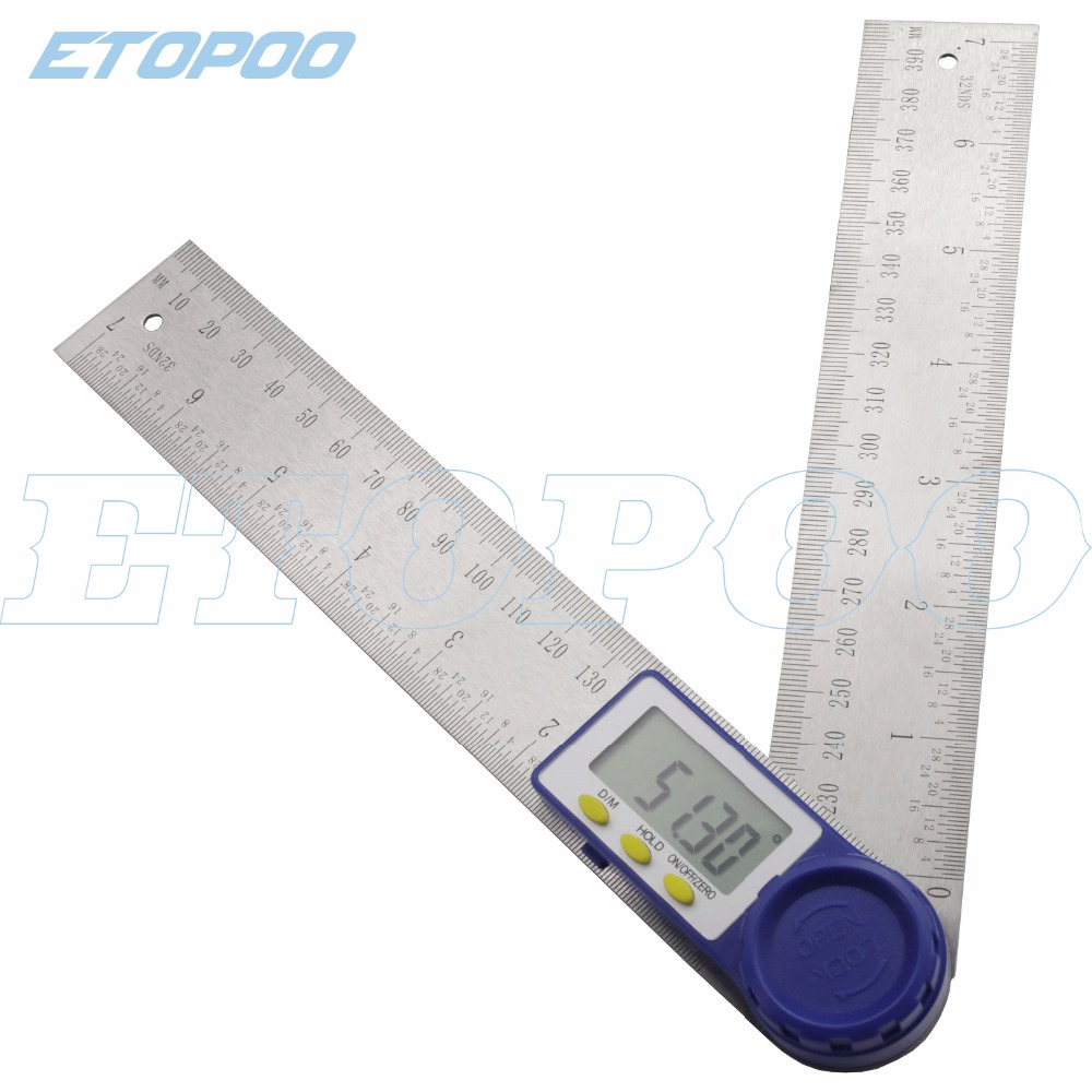 Digital Angle Finder Halo Digital Goniometer Inclinometer, Range Of ...
