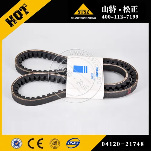 Pc200-7 V-belt Air Conditioner Parts 04120-21748, High Quality Pc200-7 ...
