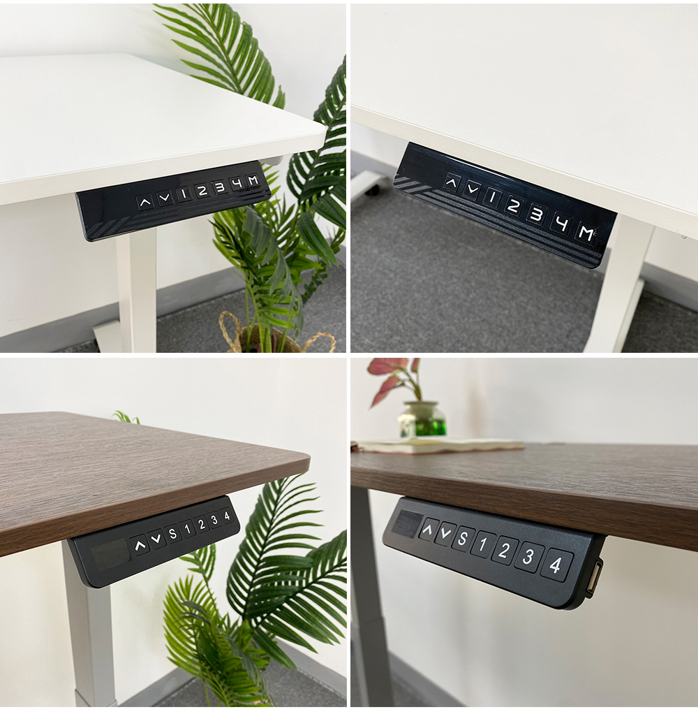 Dual Motor Adjustable Standing Desk Handset