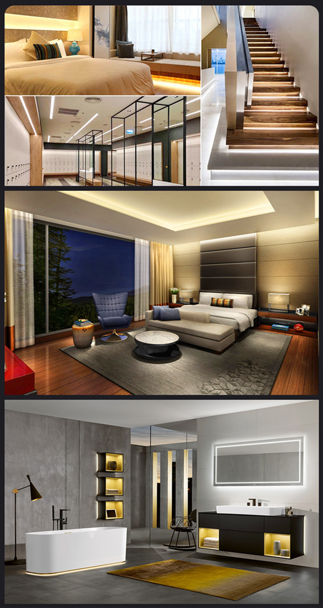 Cob Led Strip 24v Smart Lighting 420led 12w Pixel Led Strip, High ...