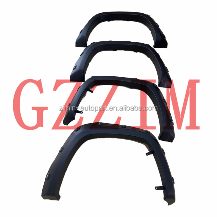 Aftermarket Car Body Kit Black Plastic Wheel Brow Wheel Eyebrow For V W ...