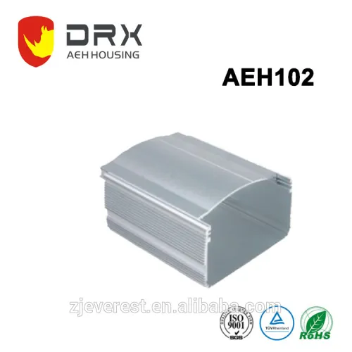 Customized Aluminum Casings Extrusion Housing, High Quality Customized ...