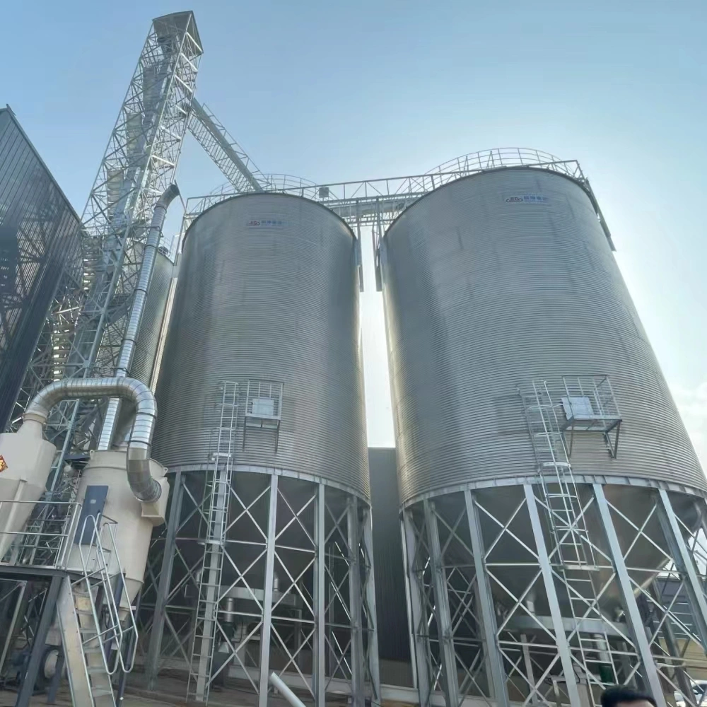 Steel 1000 Ton Grain Silo Prices Wheat Storage Grain Silo Cost Price ...