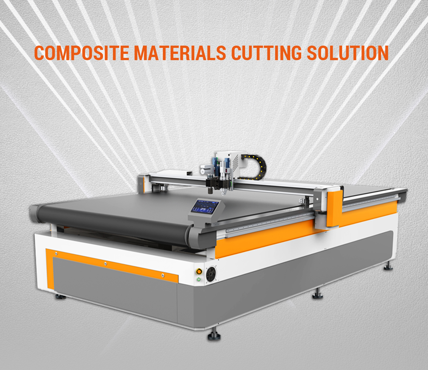 Digital Oscillating Knife Cutter For Carbon Fiber Prepreg, High Quality ...