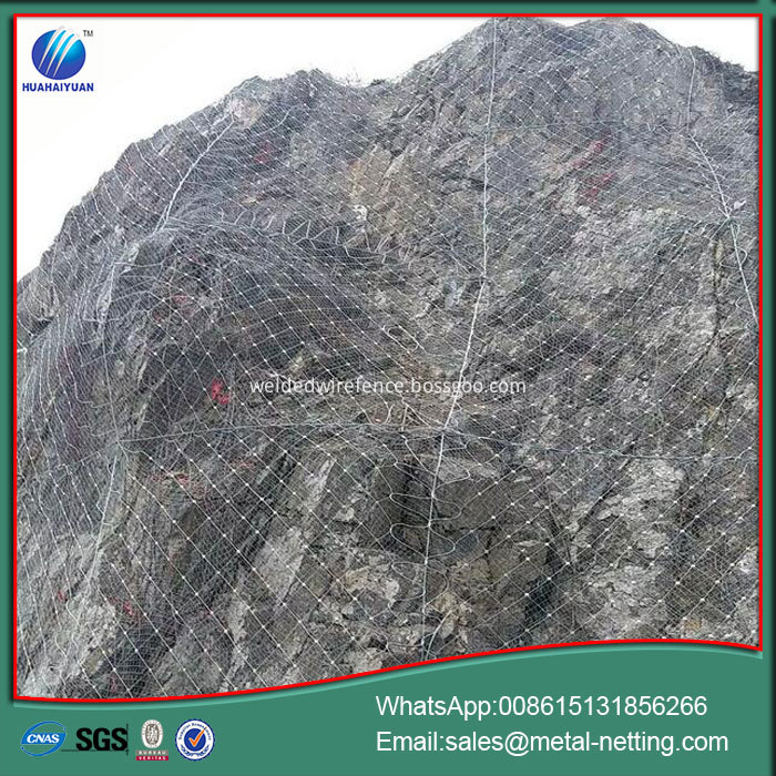 Gps2 Slope Protect Net Rockfall Rope Netting, High Quality Gps2 Slope ...