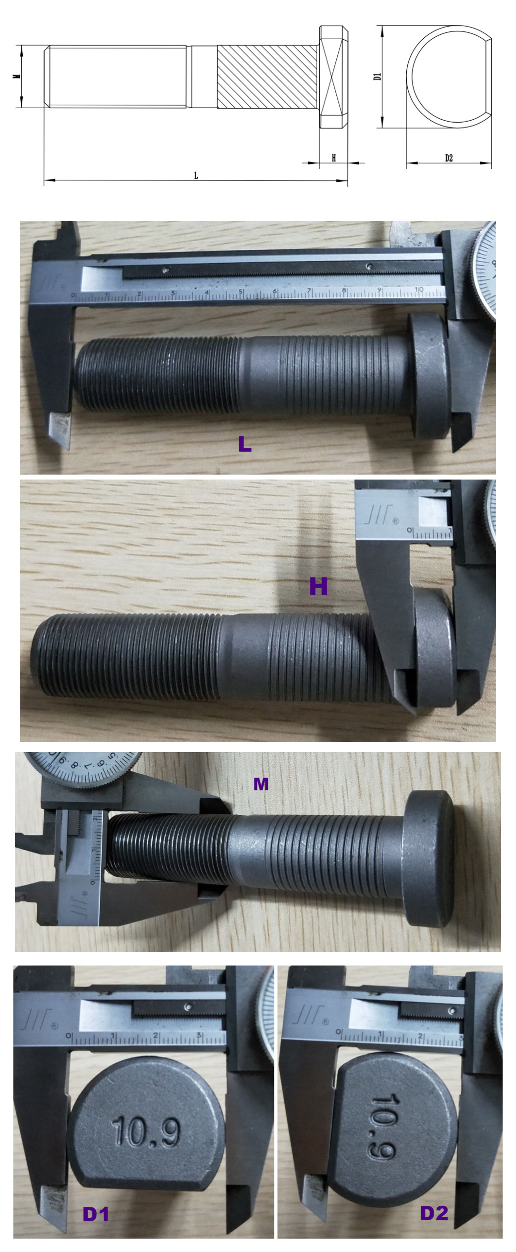 벤츠 전면 3814011271 용 트럭 휠 스터드 볼트 및 견과류, Bossgoo.com의 고품질 벤츠 전면 3814011271 ...