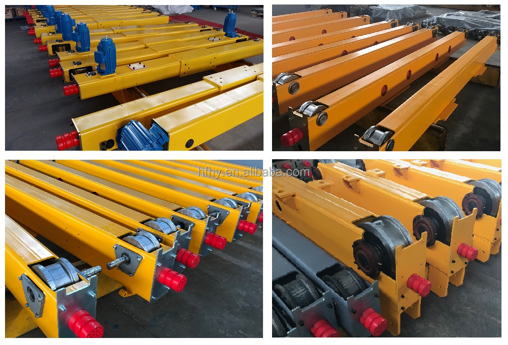 Din M5 10t 13.5m European Structure Singer Gantry Crane End Carriage ...
