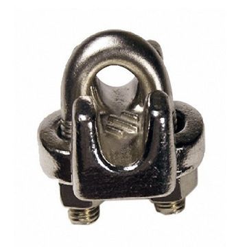Stainless Steel Wire Rope Clip, Made Of Aisi304 And Aisi316, Various ...