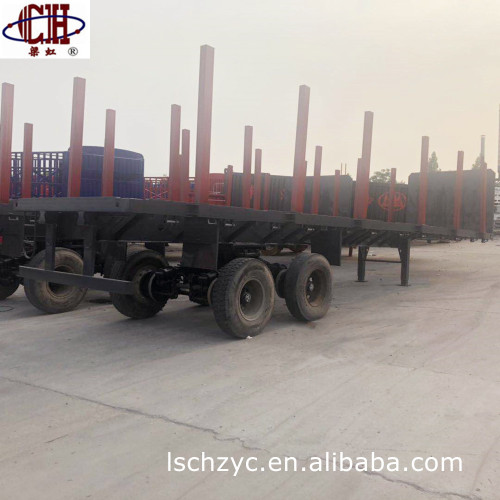 Wood Lumber Log Loading Semi Trailer, High Quality Wood Lumber Log ...