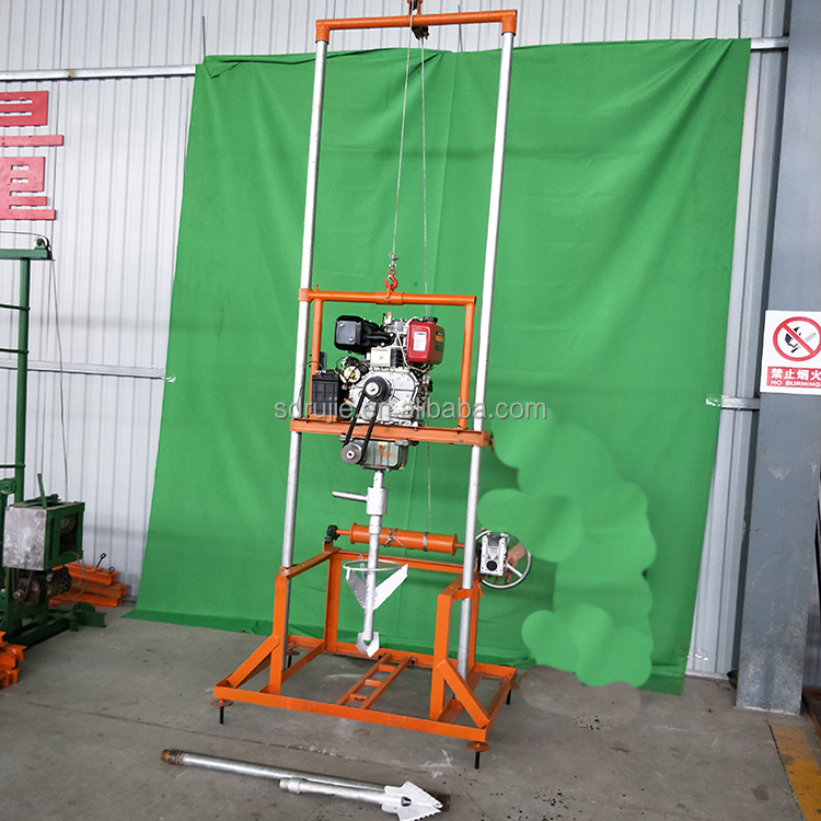 Diesel Engine Drill Rigs For Water Well Bore Rotary Drilling, High ...
