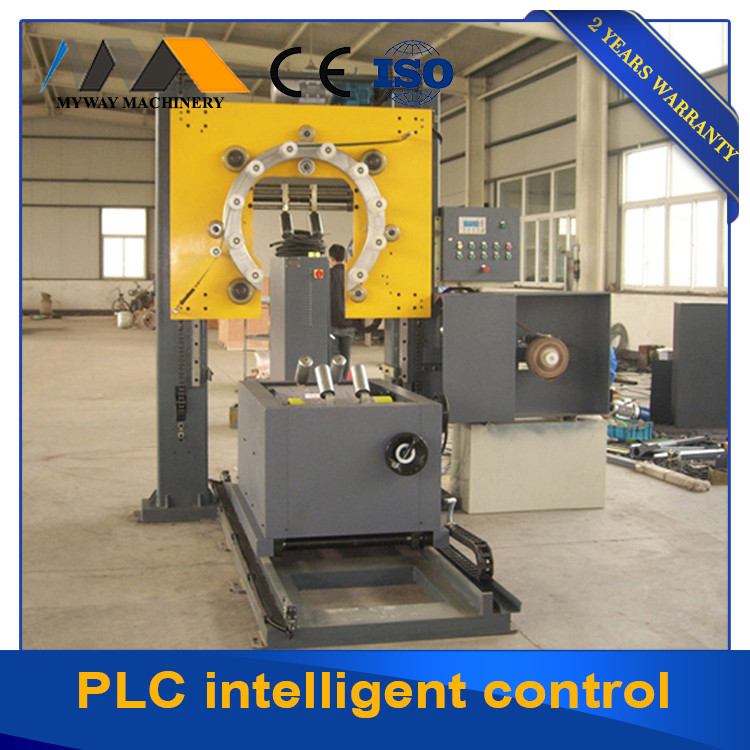 Plc Controlled Pvc Pipe Stretch Packaging Machine, High Quality Plc ...