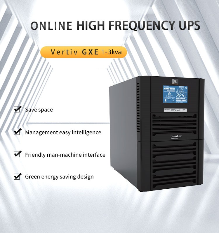 Vertiv Liebert Gxe Smart 3000va Pure Sine Wave Ups For Data Center It ...