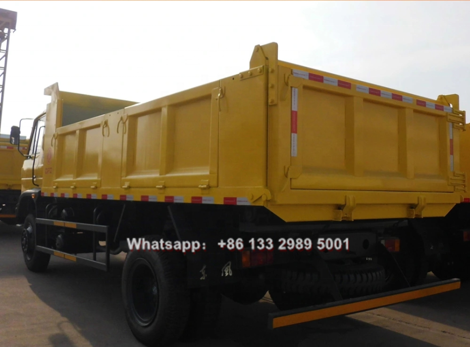 Dongfeng 6 Wheel 10 Ton Tipper Truck For Sale, High Quality Dongfeng 6 ...