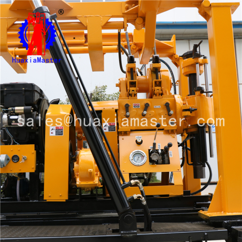 Tracked Water Well Drilling Rig 200 Type Crawler Exploration Rig 200 M ...