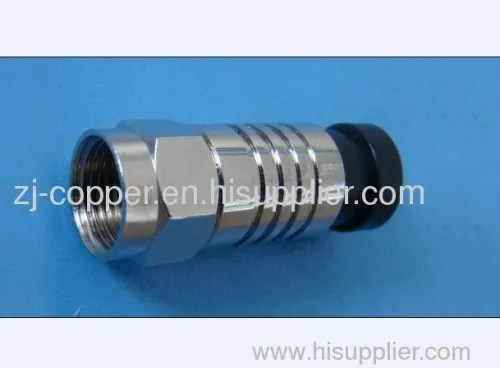 Rg6 Compression Connector , High Quality Rg6 Compression Connector on ...