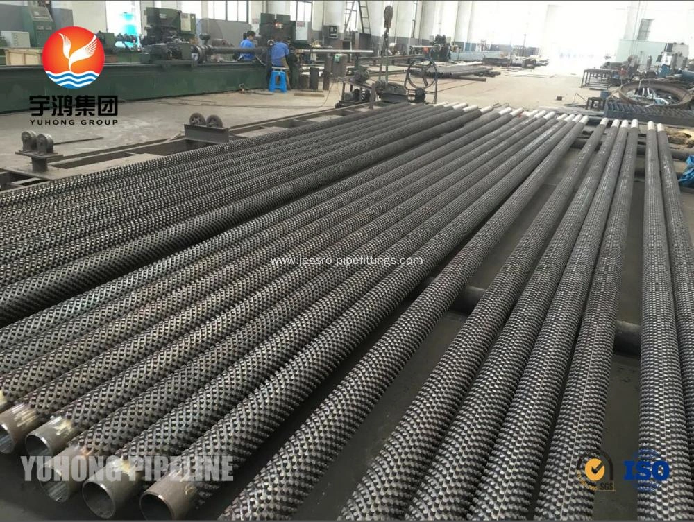 SA335 P11 / P22 / P91 Studed Tubes For Chemical industry