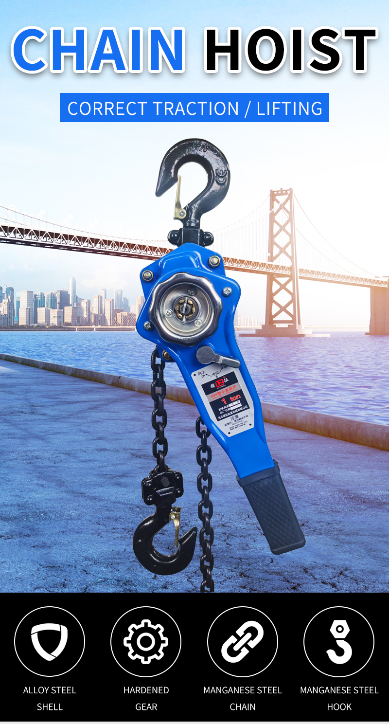 Portable Hand Hoist And Lever Hoist Factory Direct Sales: 1t To 5t ...