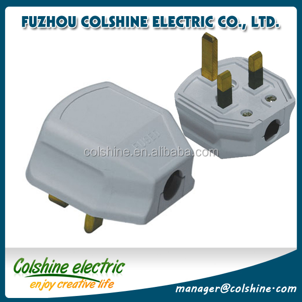 Bs Type 13a 250v 3-pin Unbreakable Plug With Fuse, High Quality Bs Type ...