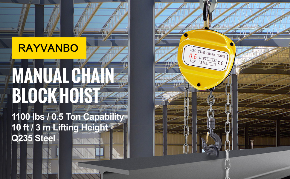 Professional Grade Hand Hoists And Pulley Systems: 1 Ton To 10 Ton ...