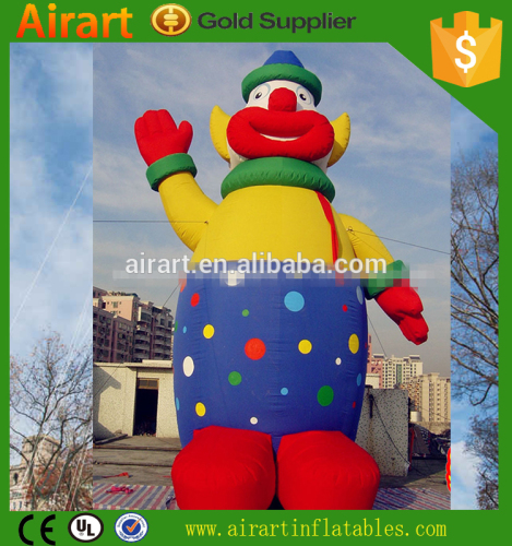 Giant Standing Inflatable Big Mouth Clown, High Quality Giant Standing ...