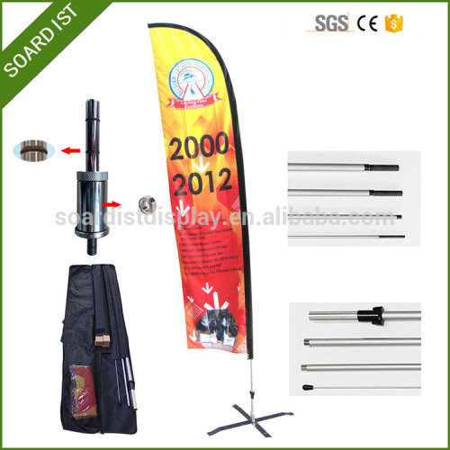 3.5m(11ft) Flexible Giant Flag Pole, High Quality 3.5m(11ft) Flexible ...