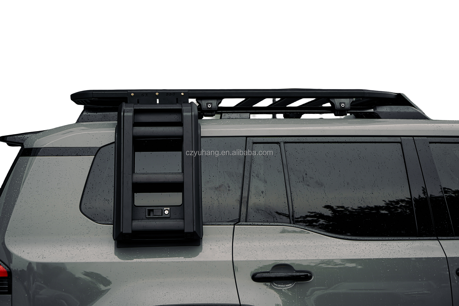 Aluminium Car Roof Rack Platform & Side Ladder & Storage Box Fit For ...