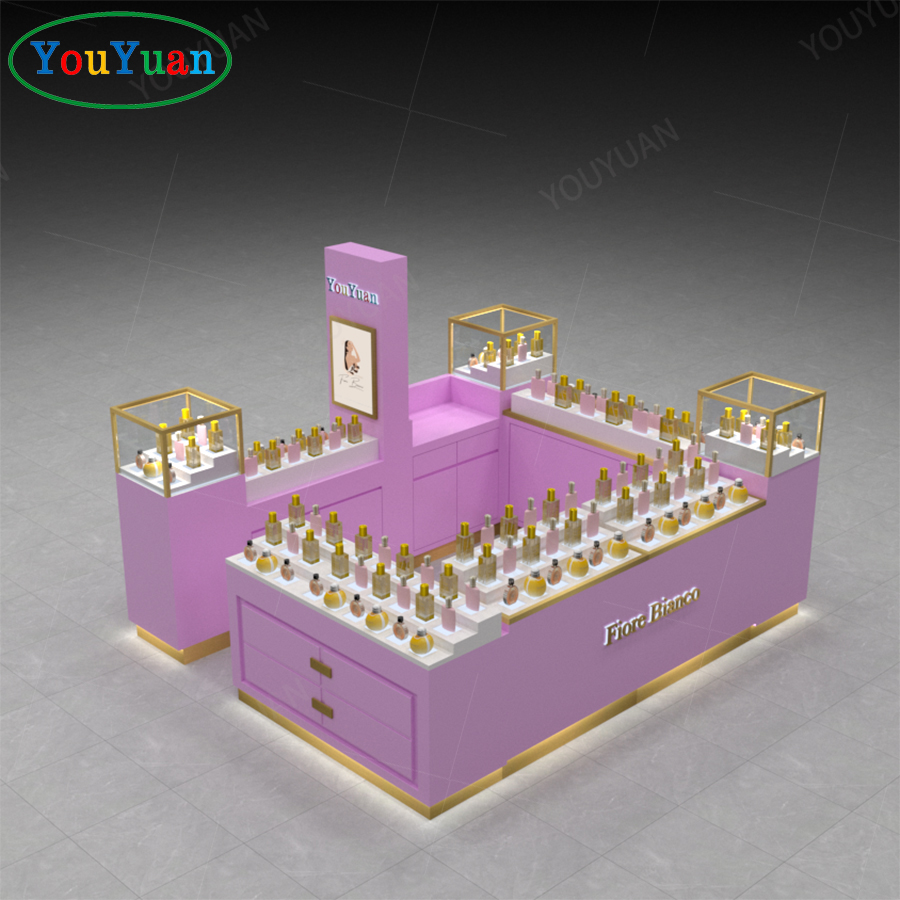 Perfume Kiosk Design: Jewelry Mdf Display For Shopping Malls, High ...