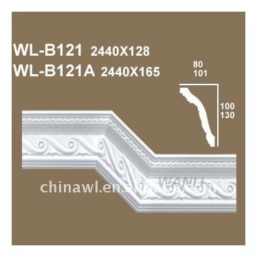 Gypsum Cornice Ceiling Cornice Crown Moulding, High Quality Gypsum ...