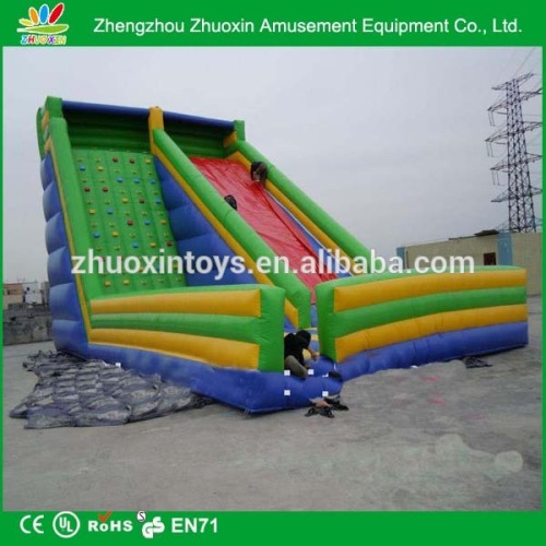 Climbing Bounce Slide Combo Adult Age Inflatable Climbing Wall, High ...