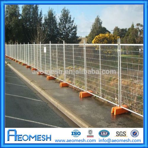 Movable Welded Wire Temporary Fence Panel With Plastic Base Wire ...