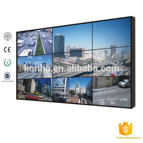 55 Inch 3x3 5.5mm Seamless Samsung Lcd Video Wall Security System, High ...