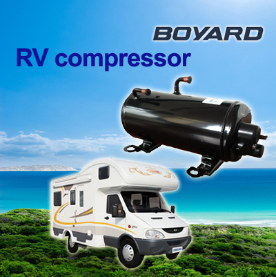Horizontal Rotary Compressor For Rv Caravan Air Conditioning, High ...