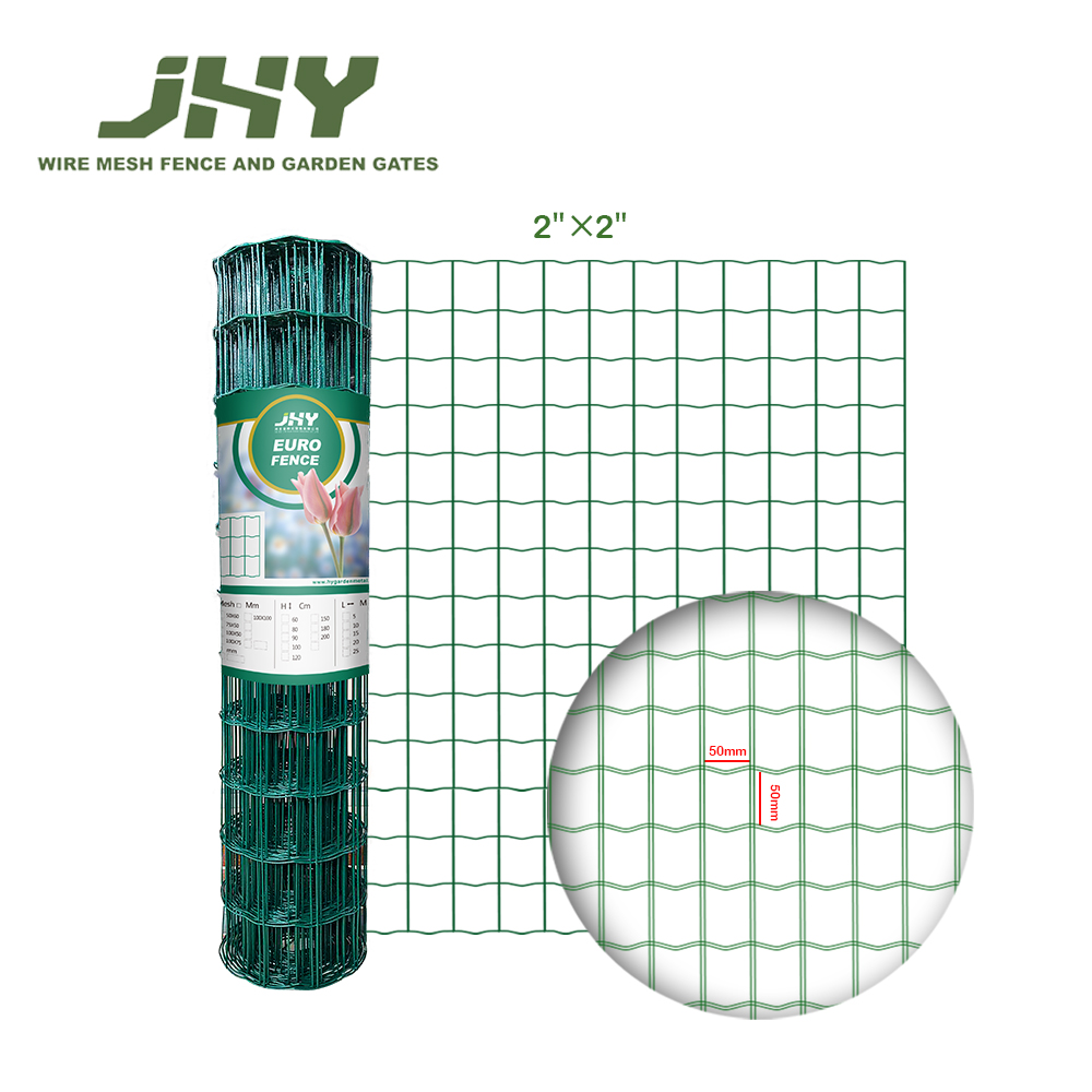 2x2 Inch Pvc Coated Wire Mesh Fence: Custom Yardlink Euro Style ...
