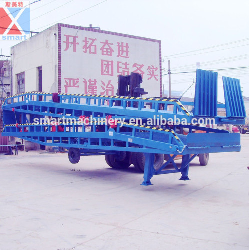 12t Container Mobile Loading Adjustable Car Ramps, High Quality 12t ...