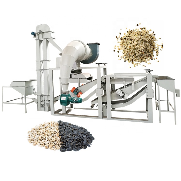 Automatic Hemp And Sunflower Seed Dehuller Shelling Machine For Sale ...