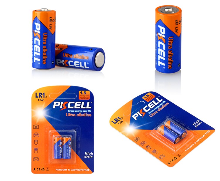 High Quality Lr1 1.5v E90 Mn9100 910a N Size Super Alkaline Battery For ...