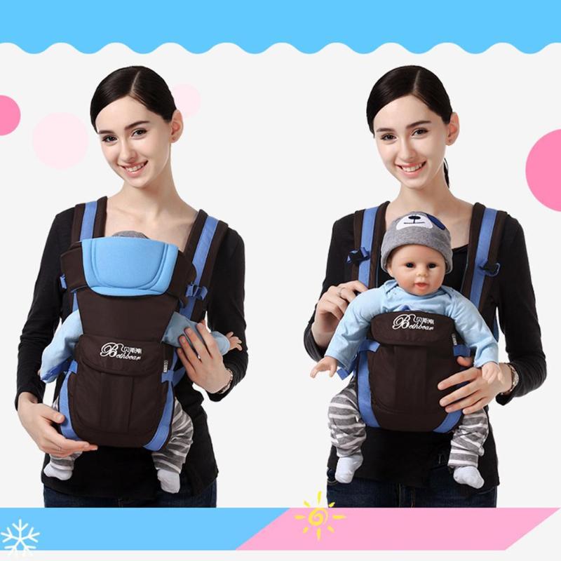 Newborn Baby Carrier Breathable Front Facing Carrier 4 In 1 Comfortable ...