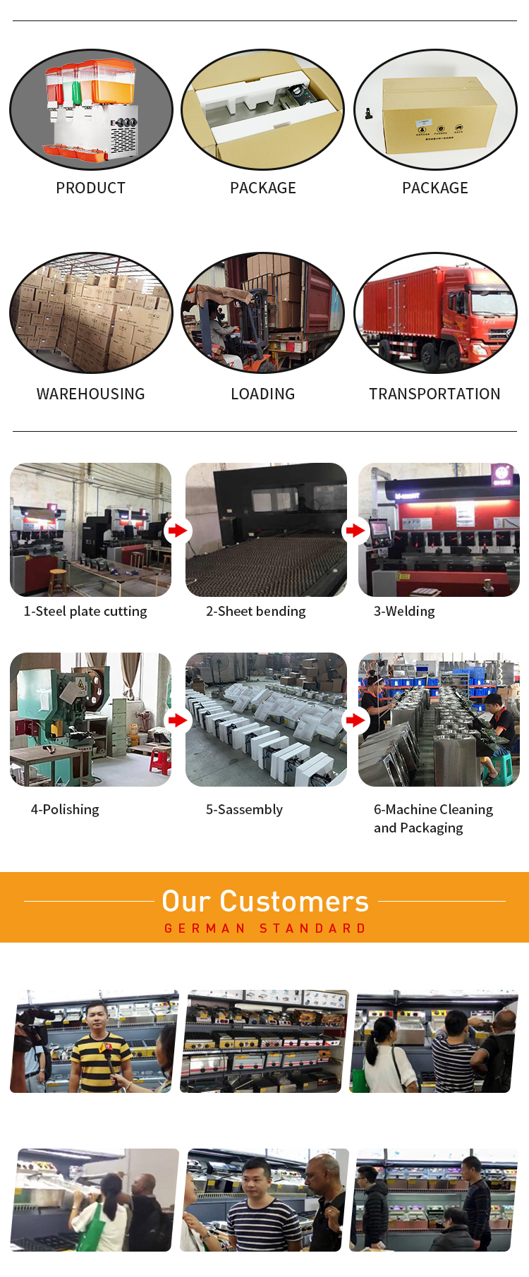 Commercial Buffet Juice Vending Machines And Beverage Mixers, High ...