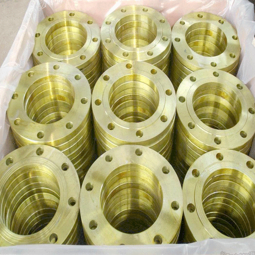 Din2527 Pn10 Golden Painting Blind Flange, High Quality Din2527 Pn10 ...