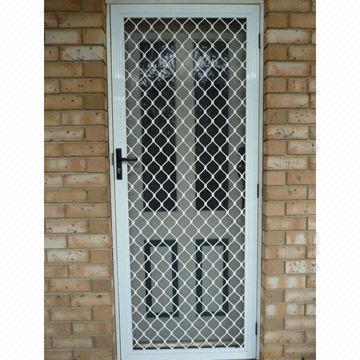 Aluminium Door With Security Net Insect Screen Outer, Used For ...