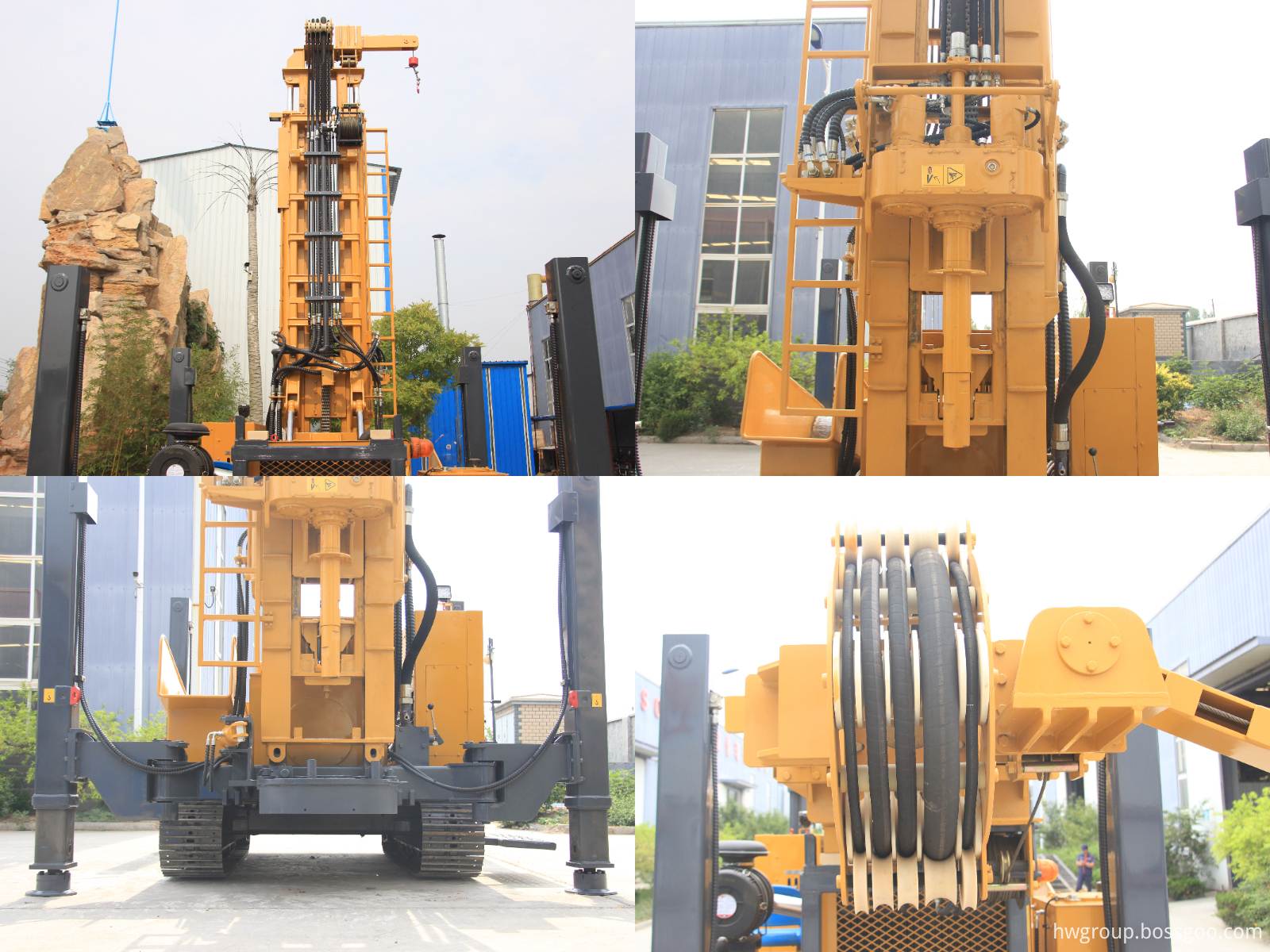 Portable Crawler 500m Water Well Drilling Rig, High Quality Portable ...