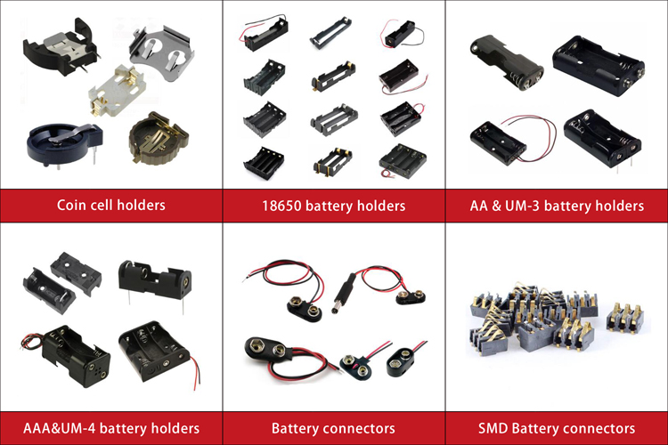 Kls Battery Holder For Um-3 Um-4: Compatible With 1, 2, 3, 4, 6, 8 Aa ...
