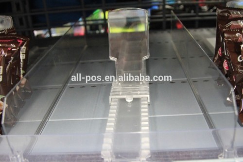 Clear Plastic Pushers Dividers For Supermarket, High Quality Clear ...