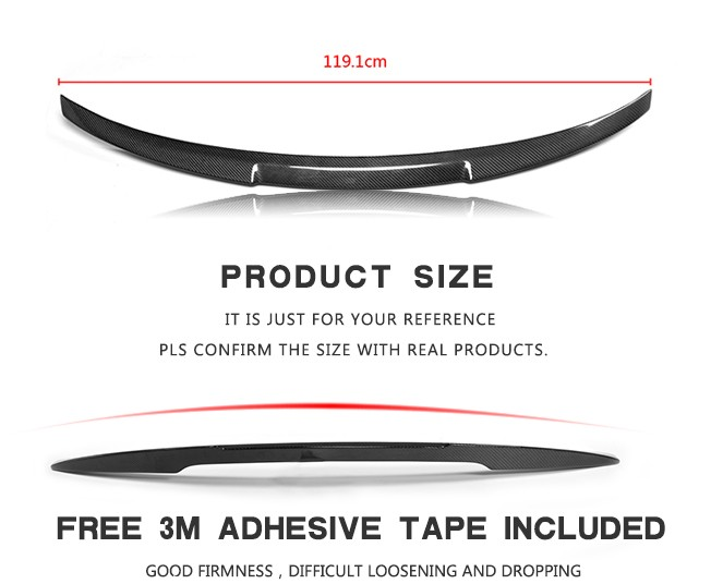 Cetakan Baru Spoiler Mobil Serat Karbon, kualitas tinggi Cetakan Baru ...