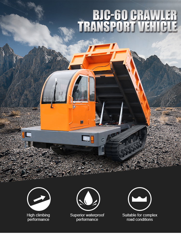 Truck/tracked Vehicle Crawler Dumper, High Quality Truck/tracked ...