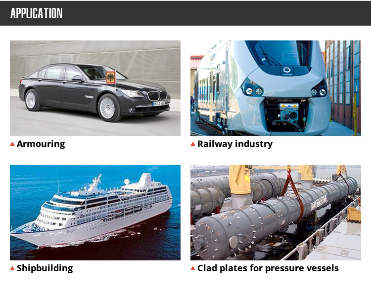 Explosion Bonded Plate Titanium Cladding Steel, High Quality Explosion ...