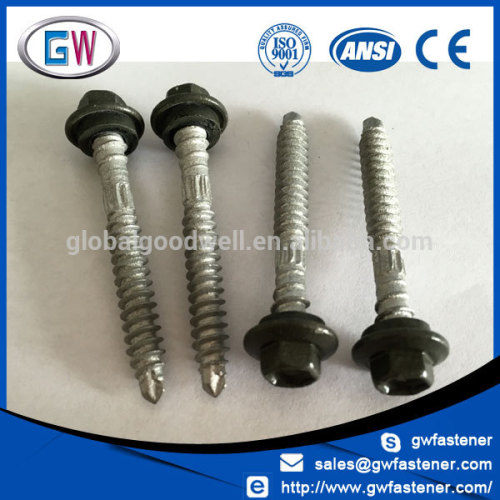 Hot Selling Galvanised Hexagon Roofing Cladding Screw, High Quality Hot ...