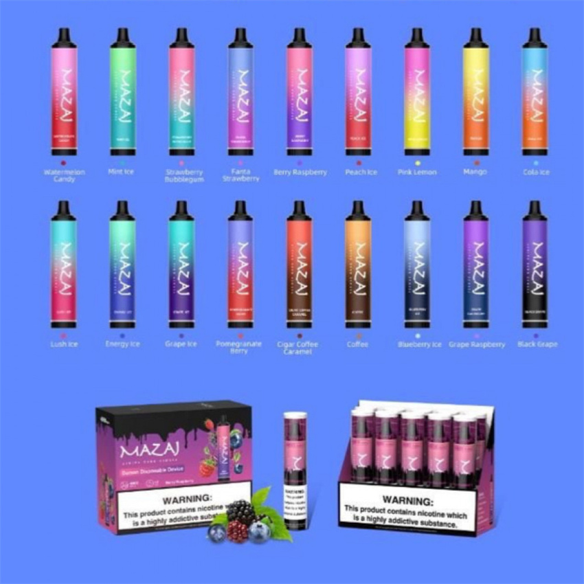 Mazaj Demon Disposable 5000 Puff 5% Nic, High Quality Mazaj Demon ...