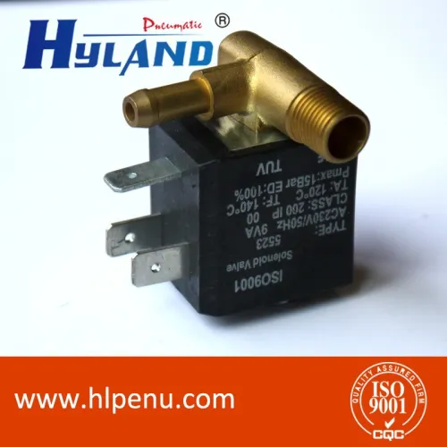 Hyland Pneumatic 5524 Mini Brass Solenoid Valve For Steam, High Quality ...